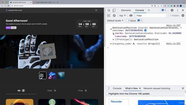 13. Project The Open WeatherMap API