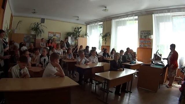 4 Б окончание учебного года  - в классе