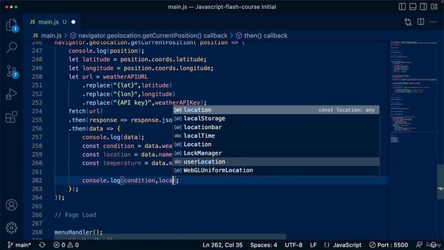 14. Project Generating the Weather Text