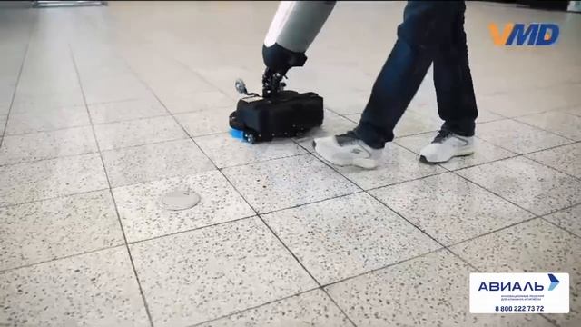 Видеообзор поломоечная машина "электрошвабра"_VMD F-mop_Ваш_Поставщик_АВИАЛЬ 8-800-222-73-72
