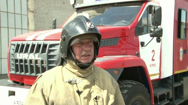 Среди курских огнеборцев определили лучшего начальника караула