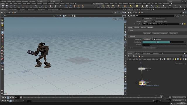 2. 2. modifying the ground, crag's  time animation