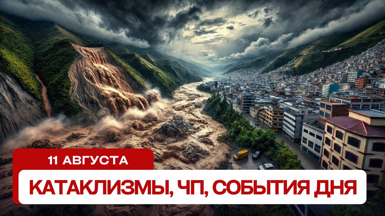 Катаклизмы сегодня 11.08.2025: новости сегодня, ЧП, события дня!