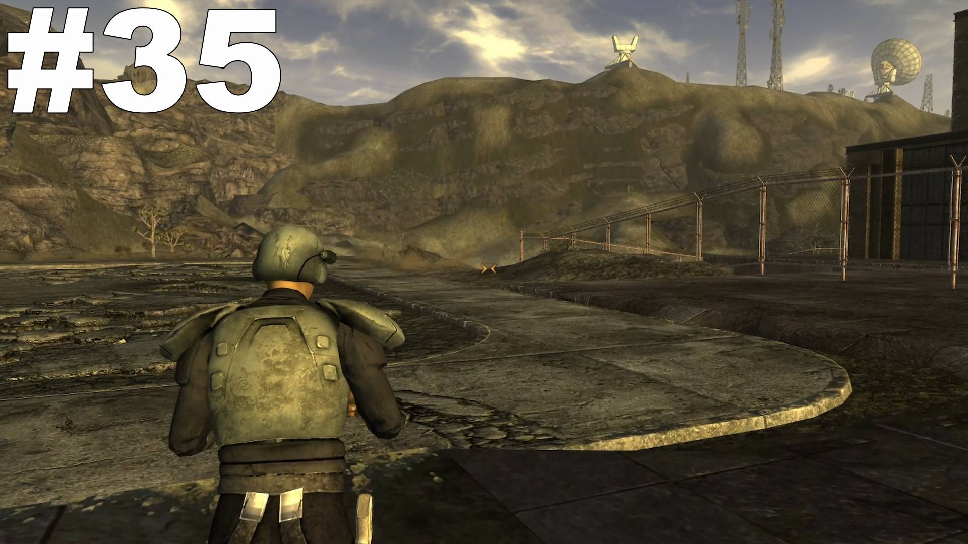 ▶Fallout: New Vegas. Хижина Нила. Пещера Блэк - Рок. Высохшее озеро Эльдорадо. #35