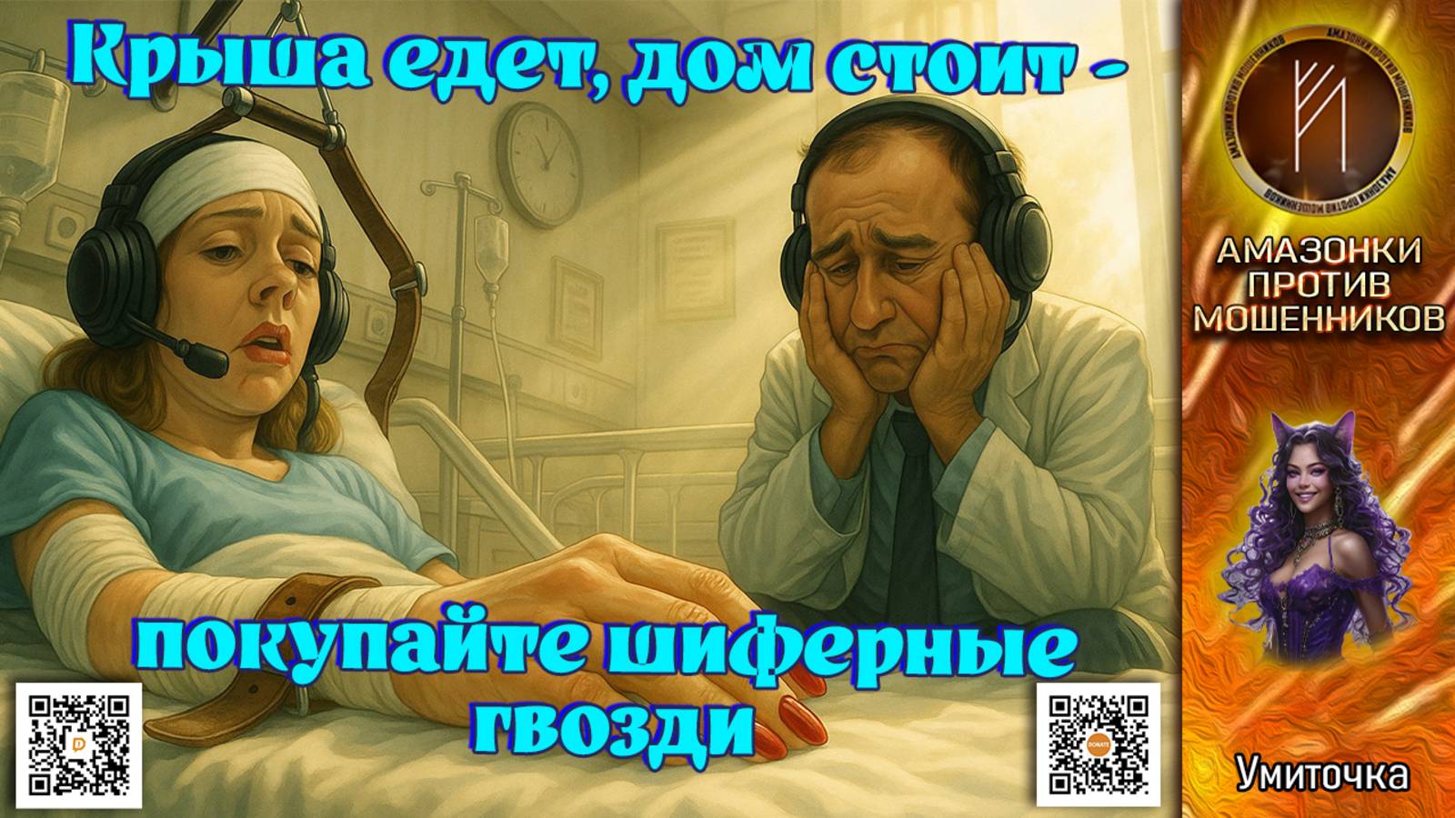 УМИТОЧКА. Диалоги в коридоре №6. Телефонное мошенничество