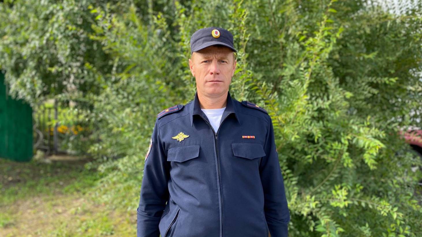 В Красноярском крае полицейский вынес находившуюся без сознания женщину из горящего дома