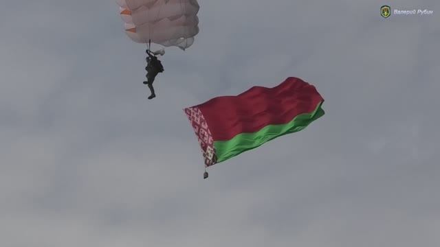 Заключительная часть показательных выступлений в 38 ОДШбр.