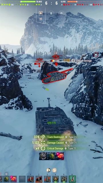 Foch B - Полное уничтожение! #миртанков #worldoftanks #wot