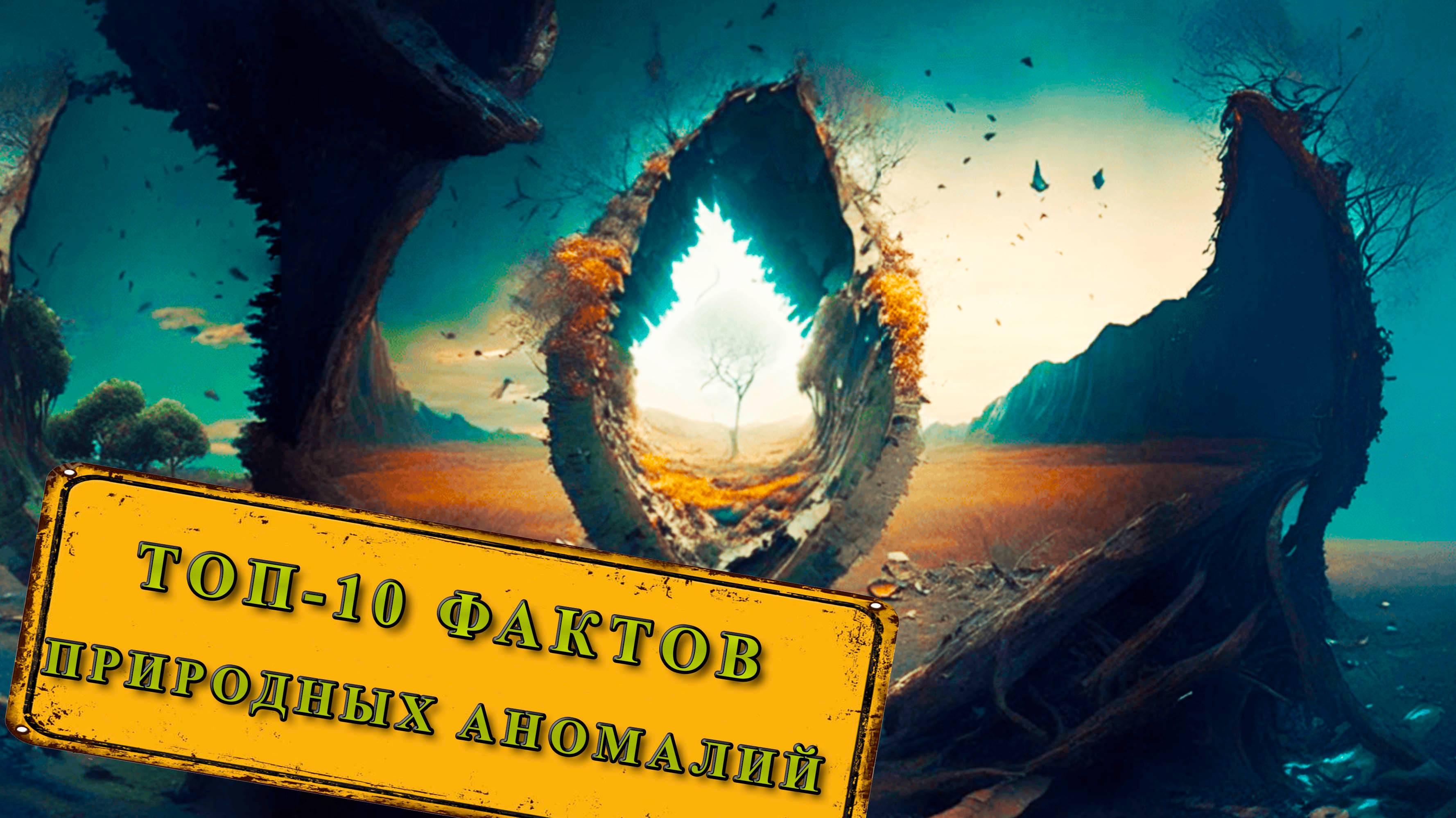 ТОП-10 фактов природных аномалий.