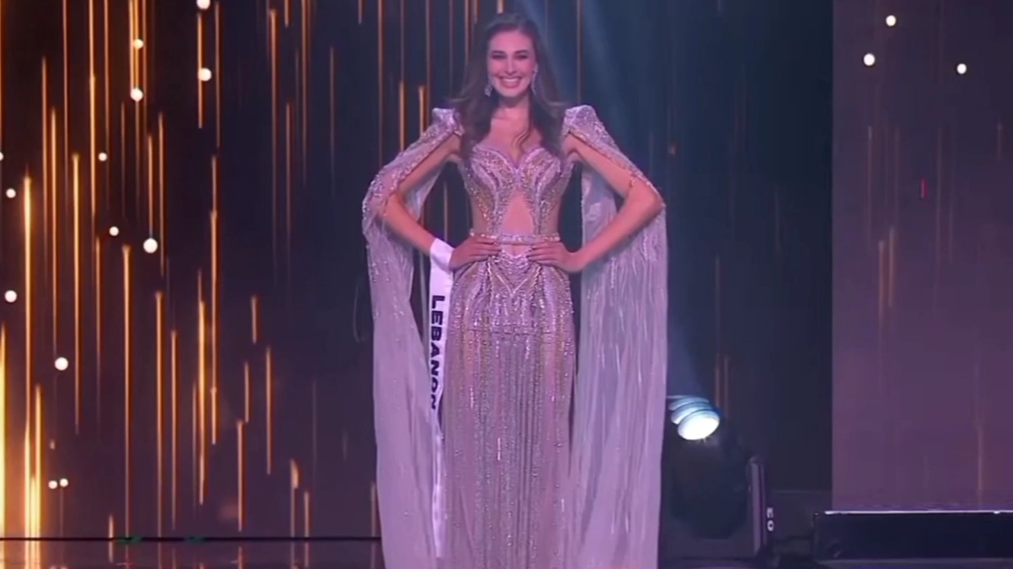 Киргизия, Лаос, Латвия, Ливан, Макао, Малайзия Вечернее платье на Мисс Вселенной 2024 (73)