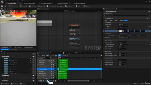 52 - End Of Meteor Attack Dissipation For Meteor Attack