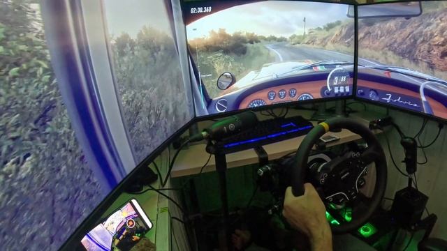 #Dirt Rally 2.0 #MOZA R5  ЭПИЧНЫЕ ПОЛЕТЫ