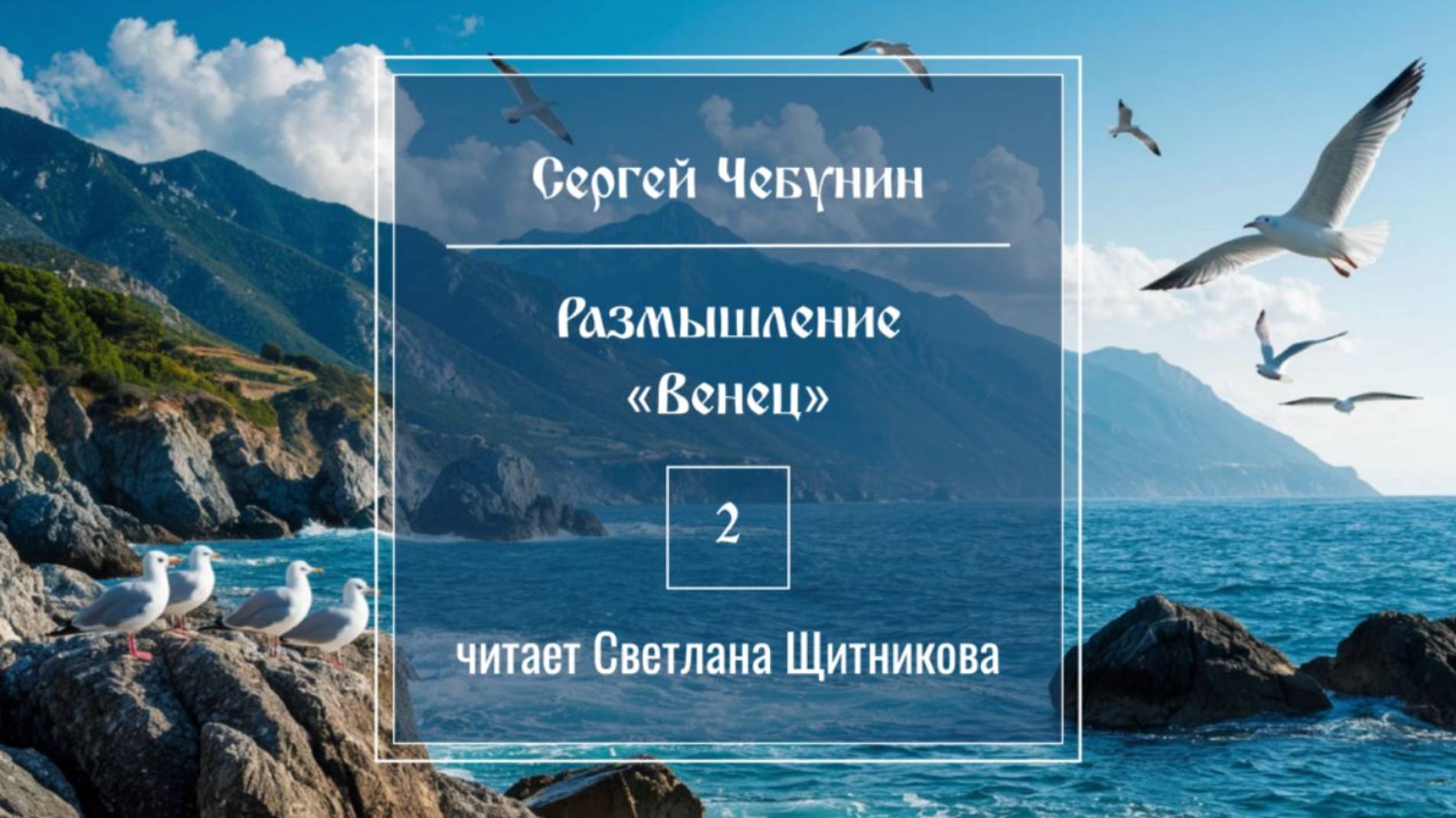 Размышление 2 (автор Сергей Чебунин, читает Светлана Щитникова)