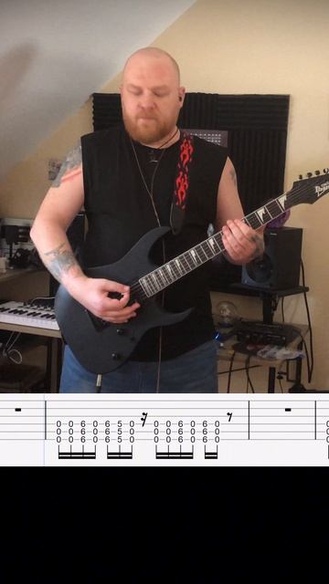 Rammstein - Sonne (Guitar tabs - Verse I)
