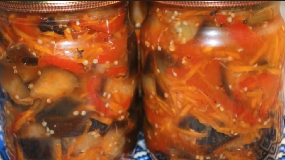 Вкуснейшие, пикантные, остро - сладкие БАКЛАЖАНЫ на зиму 🍆🍆🍆