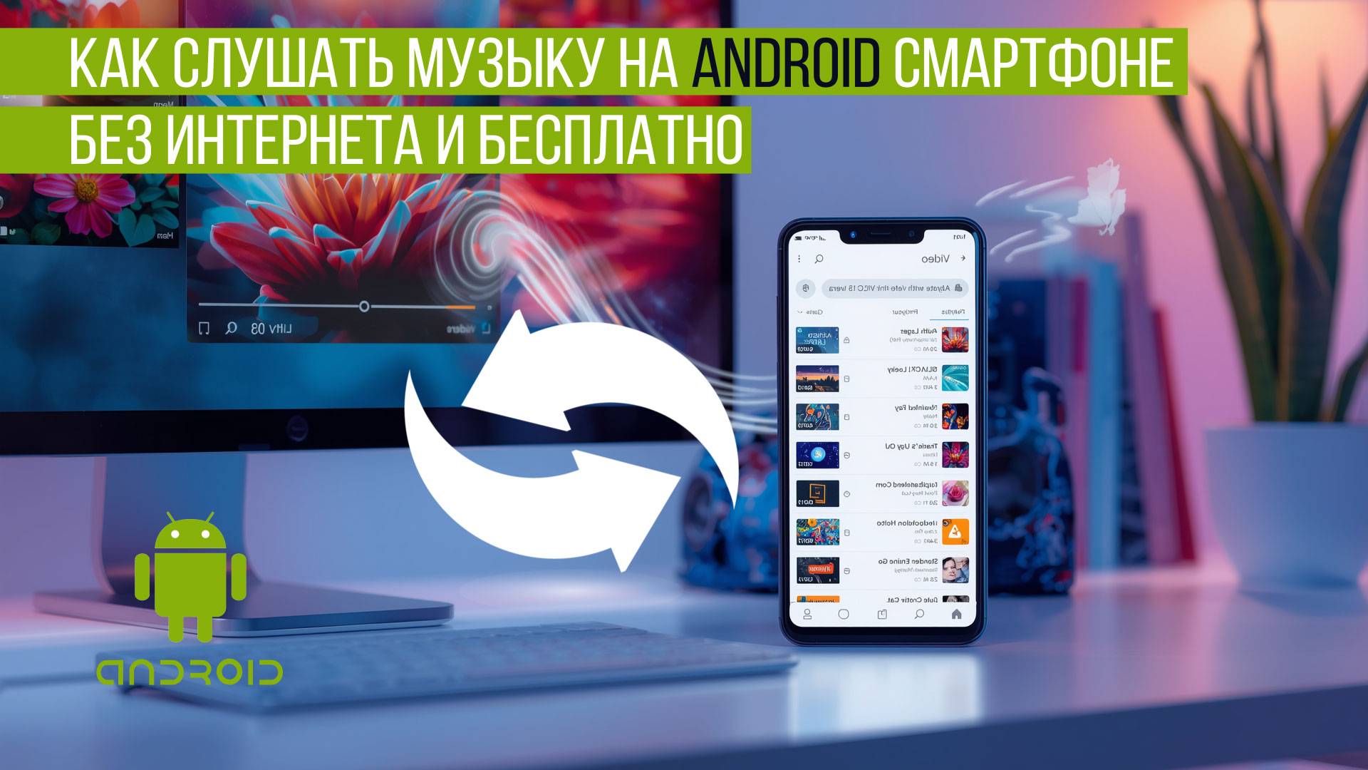 Как слушать музыку на android смартфоне  без интернета и бесплатно