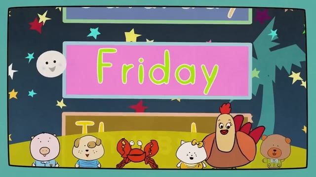 Days of the Week Song _ The Singing Walrus