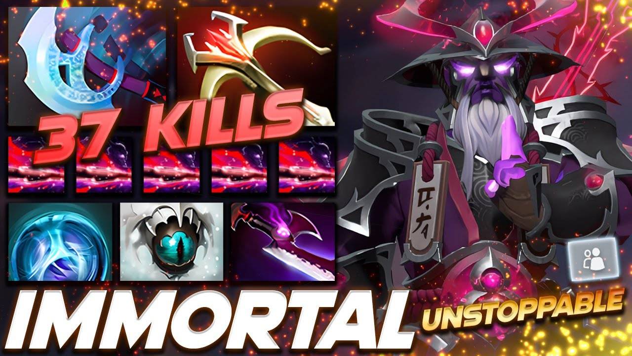 [ImmortaL]Неудержимый Войд Спирит.Void Spirit 37 KILLS Unstoppable Astral Hunter.