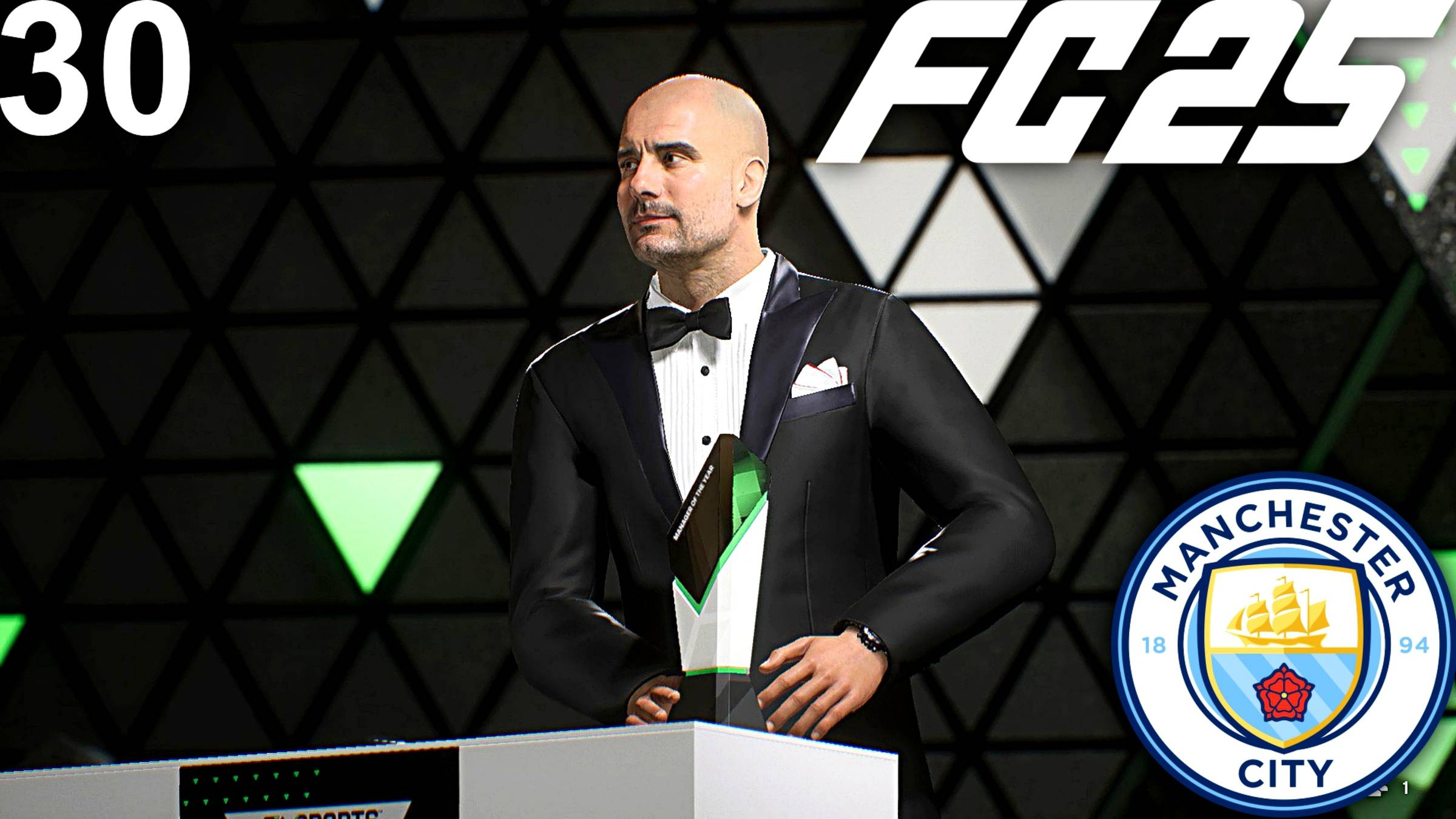FC 25 КАРЬЕРА ЗА МАНЧЕСТЕР СИТИ #30 - ГВАРДИОЛА ТРЕНЕР ГОДА и ТРИ МОЩНЫЕ БИТВЫ!!!