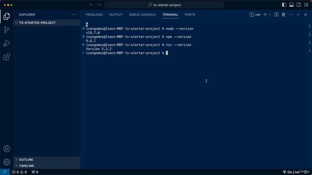 2. Preparing the Workspace for TypeScript