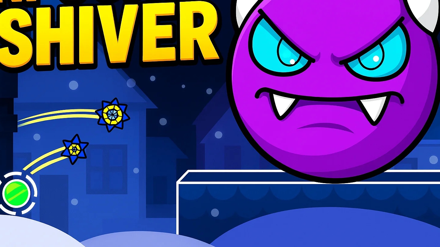 Прохождение демона "Shiver". Geometry dash.