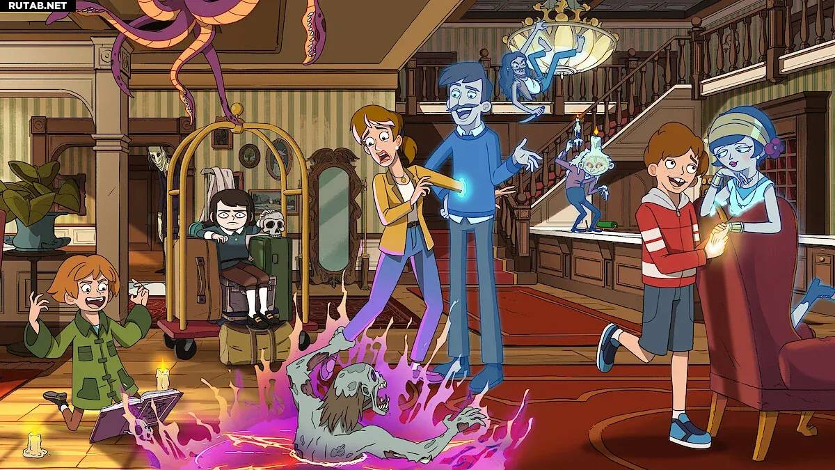 Отель с привидениями - Haunted Hotel - Трейлер мультфильма