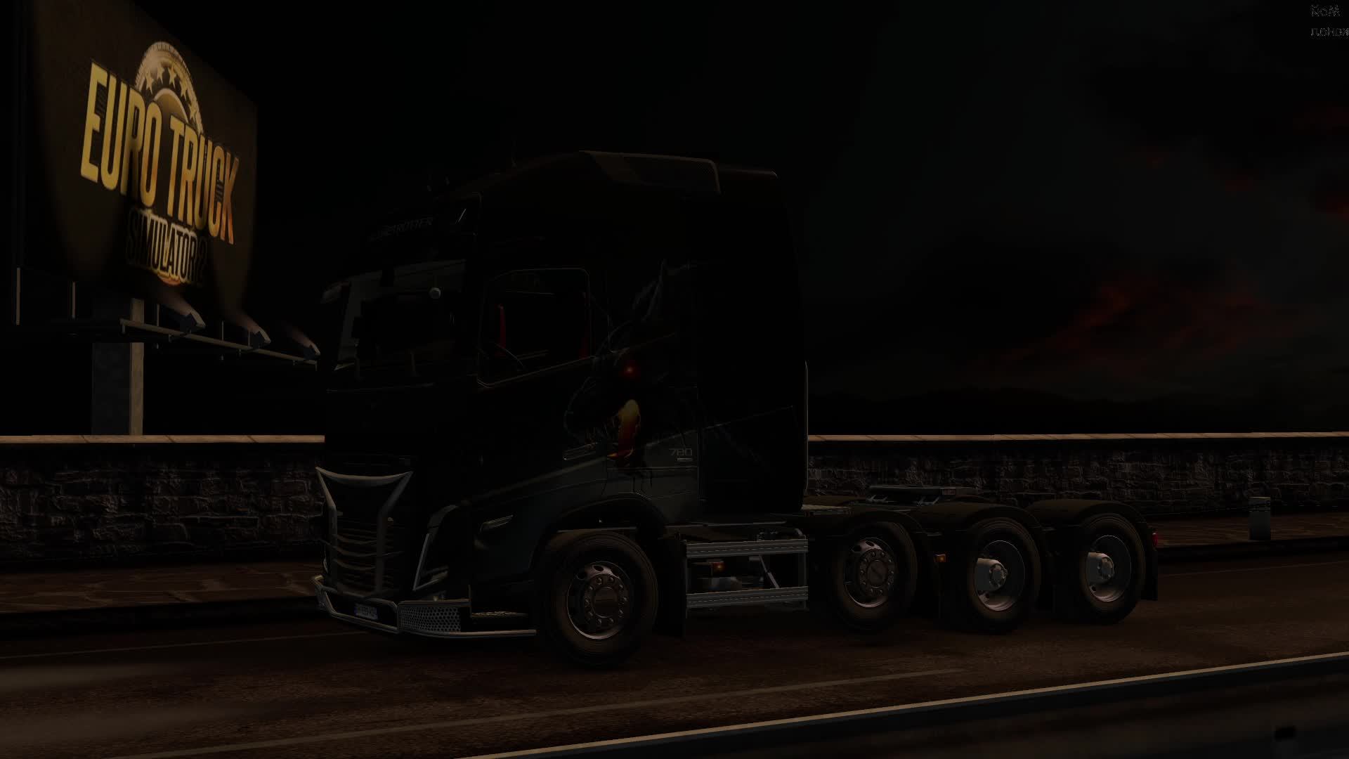 ETS 2 Везем яхту из СПБ в Женеву
