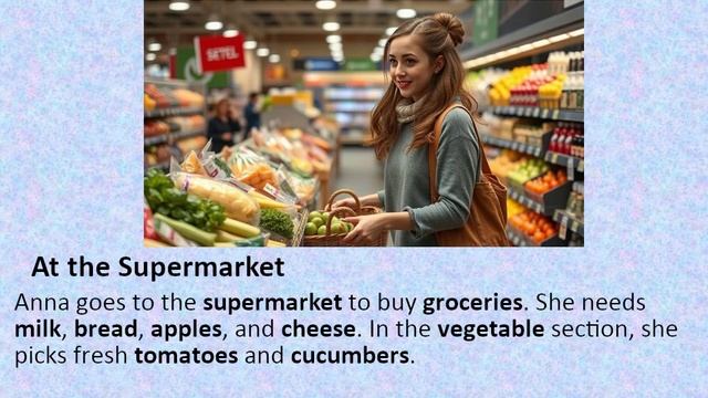 At the Supermarket