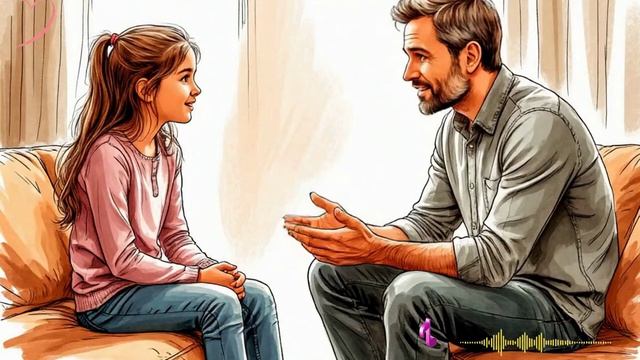 У отца спросила дочка