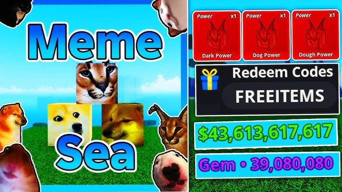 1 - 1000 Прогресс уровня в Meme Sea  | Roblox | Гайд | Прокачка .