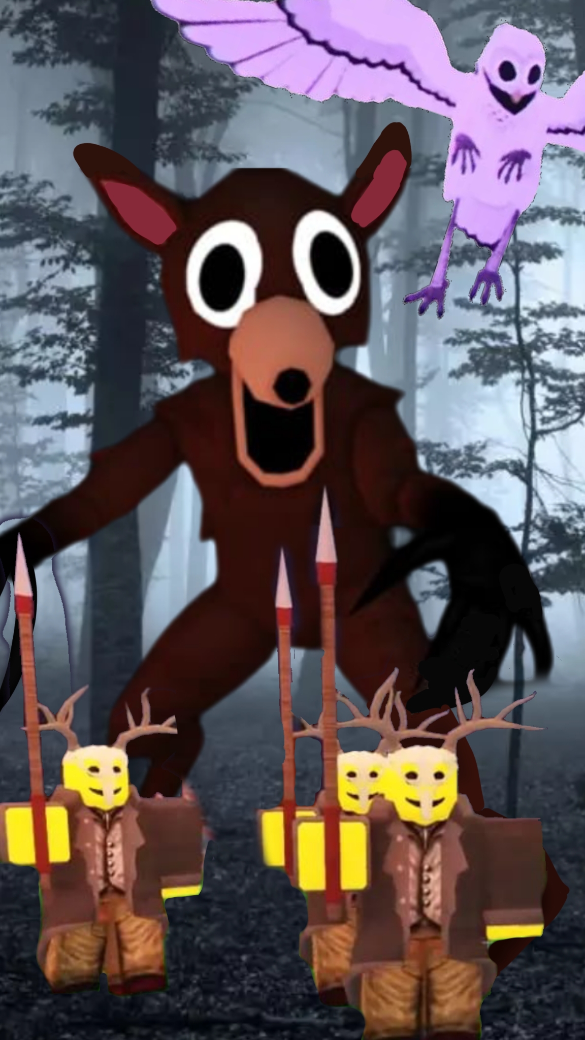 делаю обложку для 99 ночей в лесу