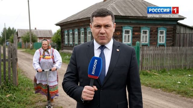 Депутат деревни всем раздал самокаты | Юмор ИИ