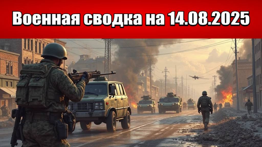 «Красный Лиман пал: ВС РФ начинают битву за дорогу на Мирноград!»: Военная сводка на 14.08.2025