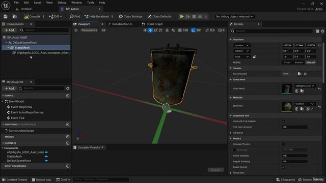 4. Blueprint Class Components