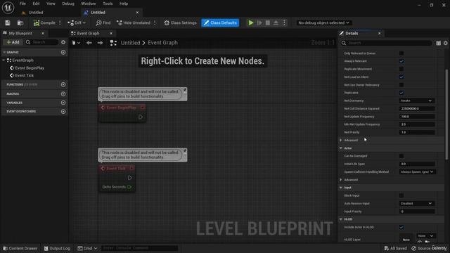 2. Creating Blueprint