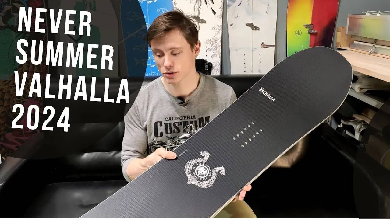 Борд из будущего - привез из штатов Never Summer Valhalla 2024