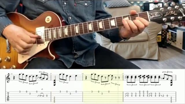 The Doors Inspired Blues in E(guitar cover,tab,backing track)