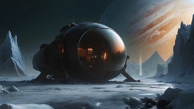 Europa： Relaxing Space Ambient Sci-Fi Music - Journey Beyond