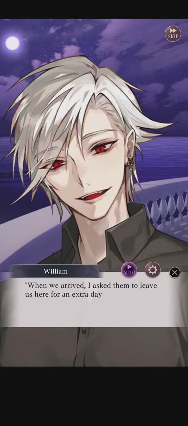 Ikemen Villains: In the Summer's Heat Story Event: William / Chapter 3 Bitter