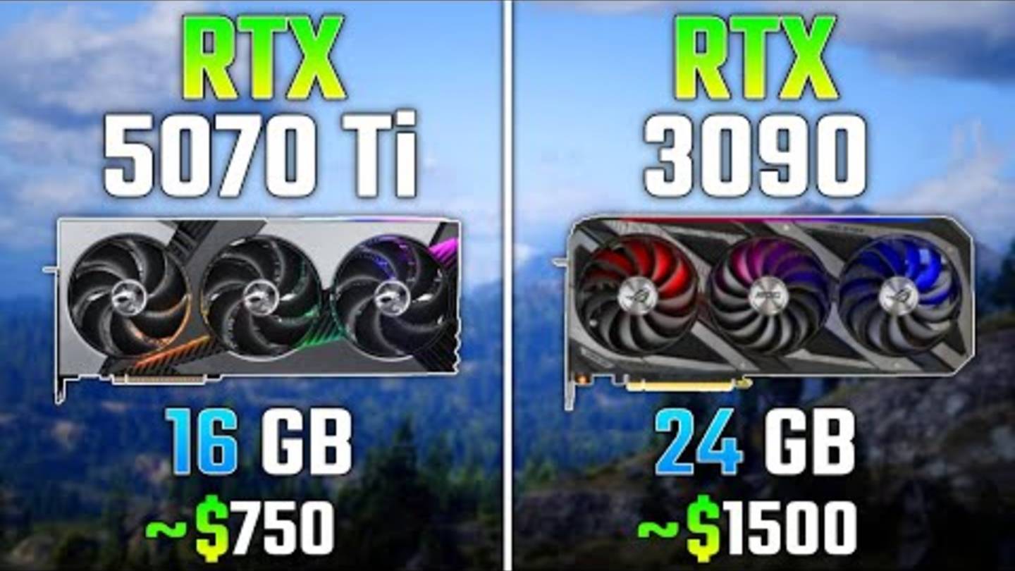 RTX 5070 Ti vs RTX 3090 | Test in 7 Games