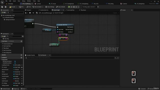 12 - Lesson 11 Dialogue Widgets in UE5 Blueprint Coding for Message Playback