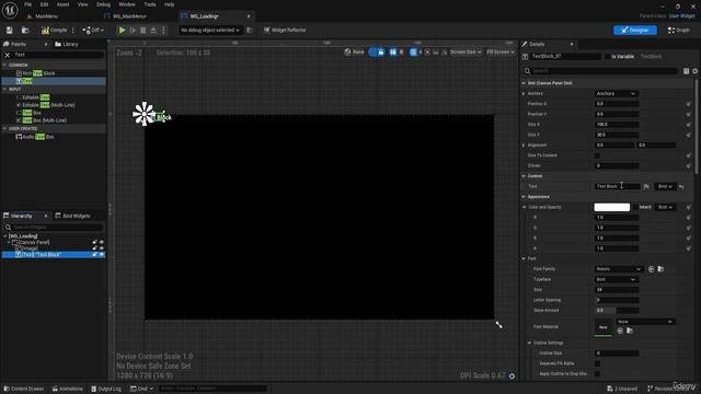 4 - Lesson 3 Dynamic Loading Screens Unreal Engine 5 Blueprint Integration and M