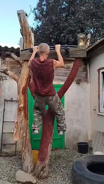Подтягивание на турнике с Геннадием Ко. #ВФСКГТО14