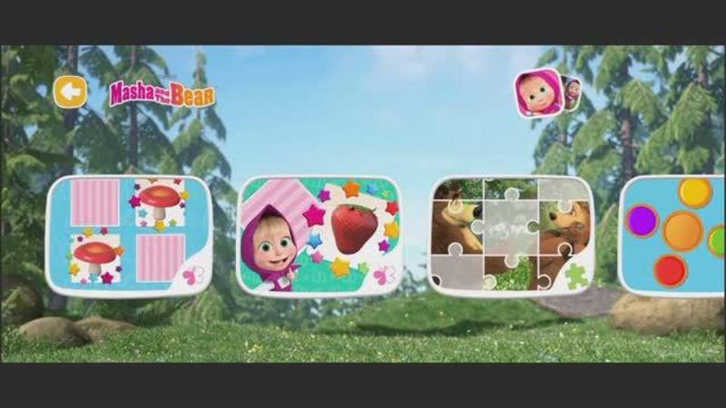 Игра с Машей и Медведем: «Учимся» – весело и познавательно!