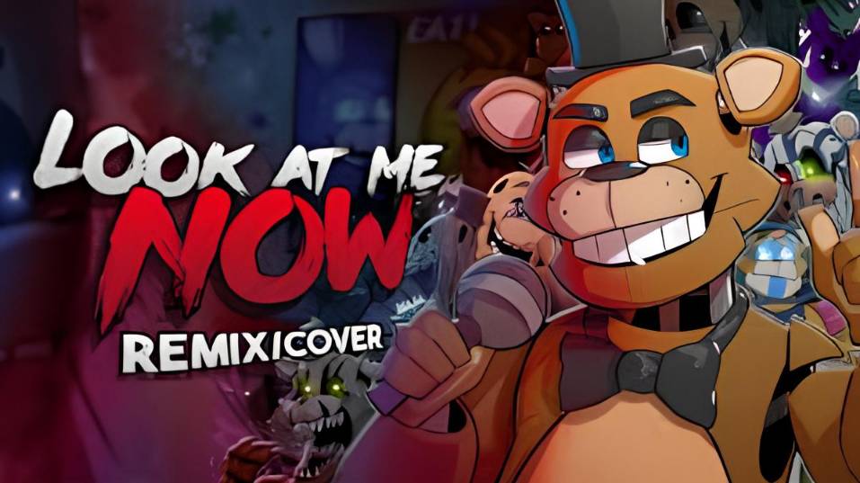 FNAF SONG - Look at Me Now Remix/Cover (feat. @Muscape ... ускоренная версия