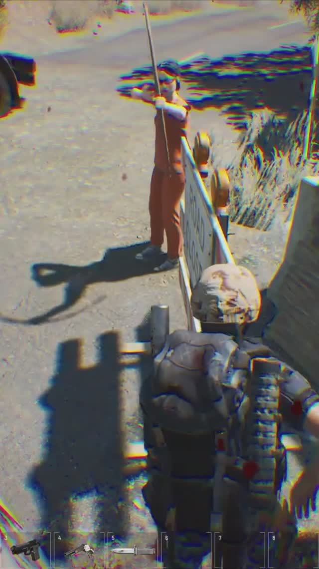 Scum слив топлива с брошенного авто веселые моменты 4 серия агрессивные NPC атакуют игрока #scum