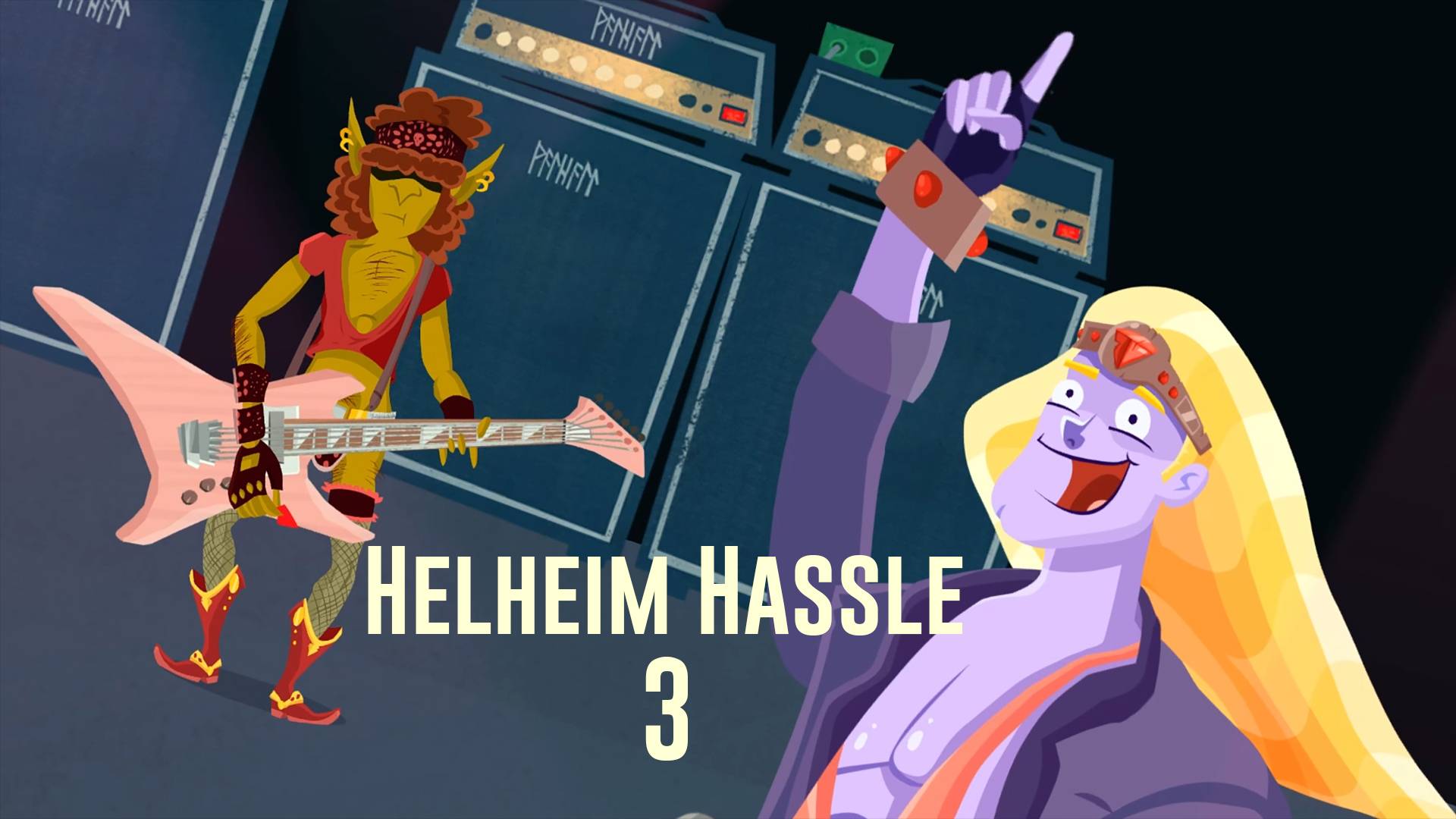 Helheim Hassle № 3 (РОК-Н-РОЛЬНАЯ КАЧАЛКА)
