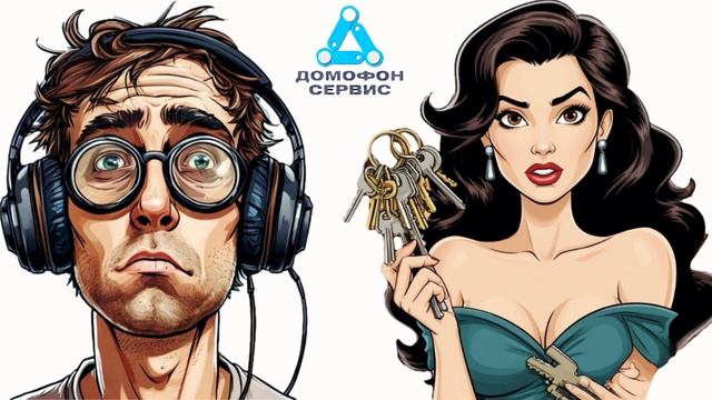 Мошенник из "Домофон-Сервис" зря ограничил количество ключей конфликтному клиенту 🗣🔑😂