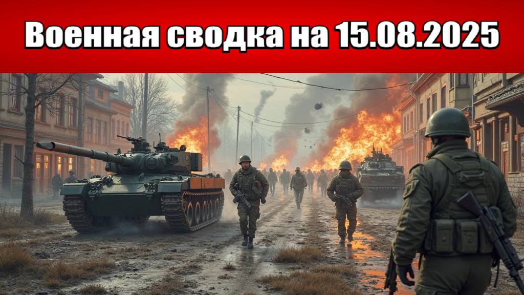 «Российские войска начинают штурм Купянска!»: Военная сводка с фронта СВО на 15.08.2025
