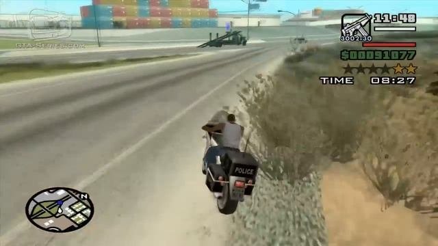 GTA San Andreas - Walkthrough - Mission #81 - Cop Wheels (HD)